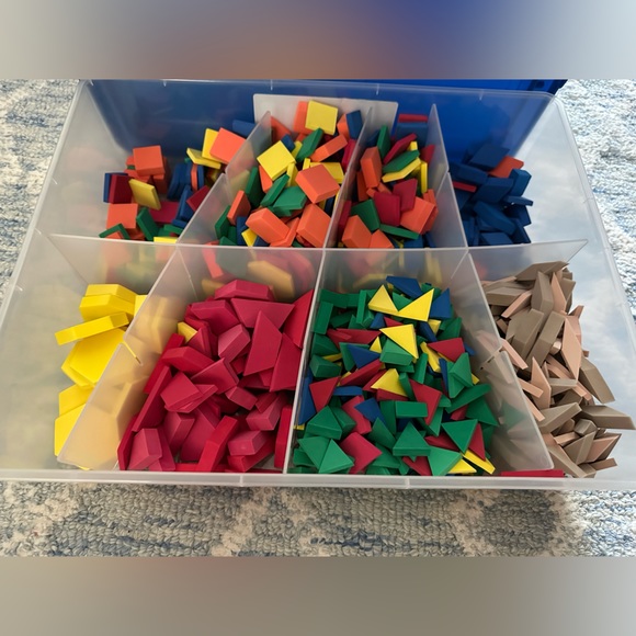 Toys | Foam Pattern Blocks | Poshmark